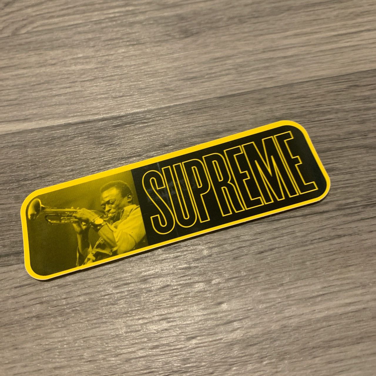 Supreme Supreme Miles Davis Sticker | Grailed