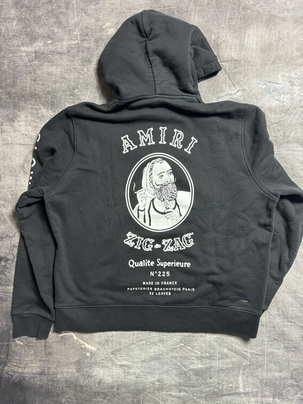 Amiri Amiri Zig Zag Hoodie | Grailed