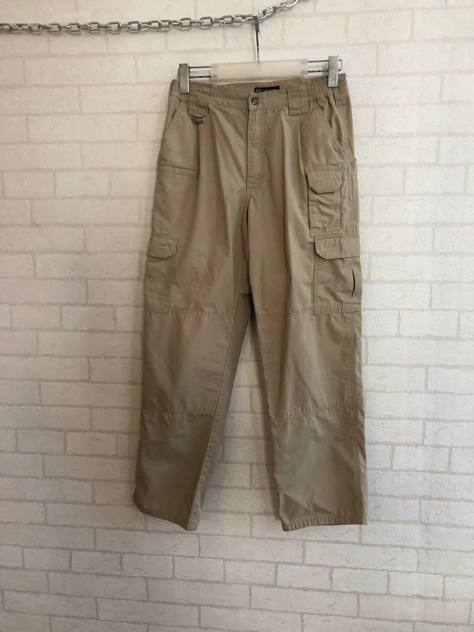 Vintage Jet Black 511 Tactical Pants Baggy Fit Double Knees Cargos ...