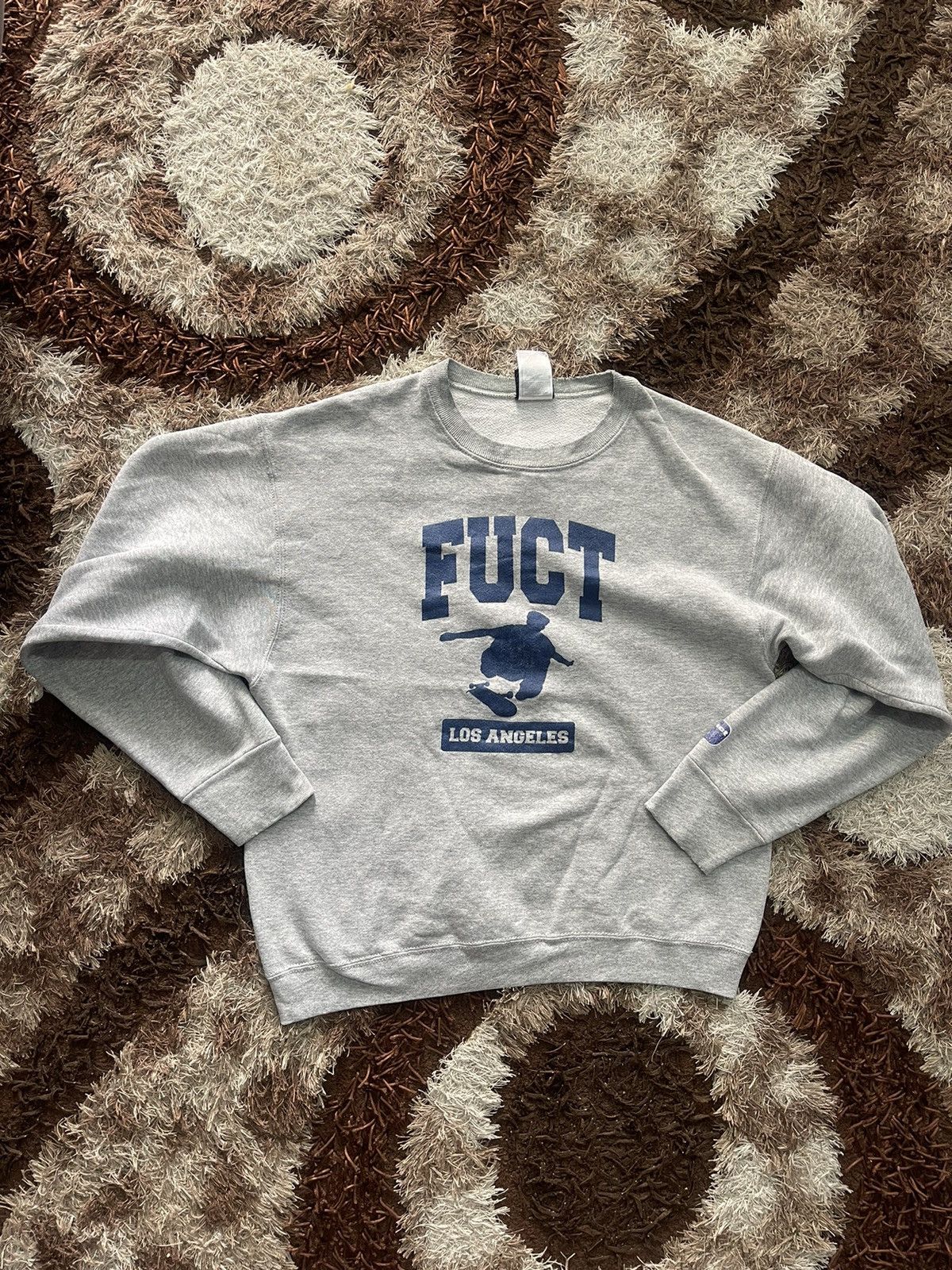 Fuct VINTAGE FUCT LOS ANGELES CREWNECK VERY RARE | Grailed