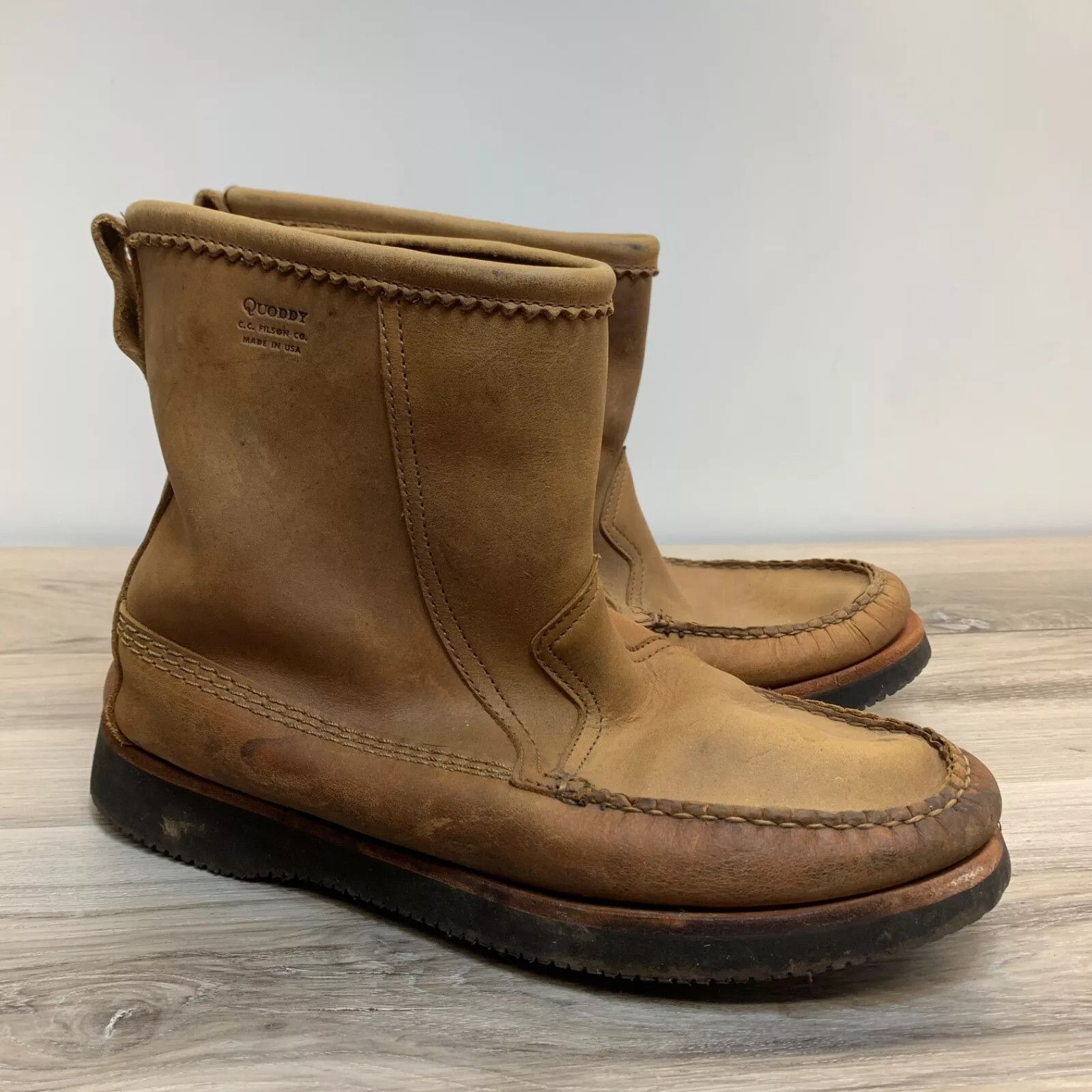 Filson Filson X Quoddy Pull On Moccasin Boot MADE IN USA Boots | Grailed