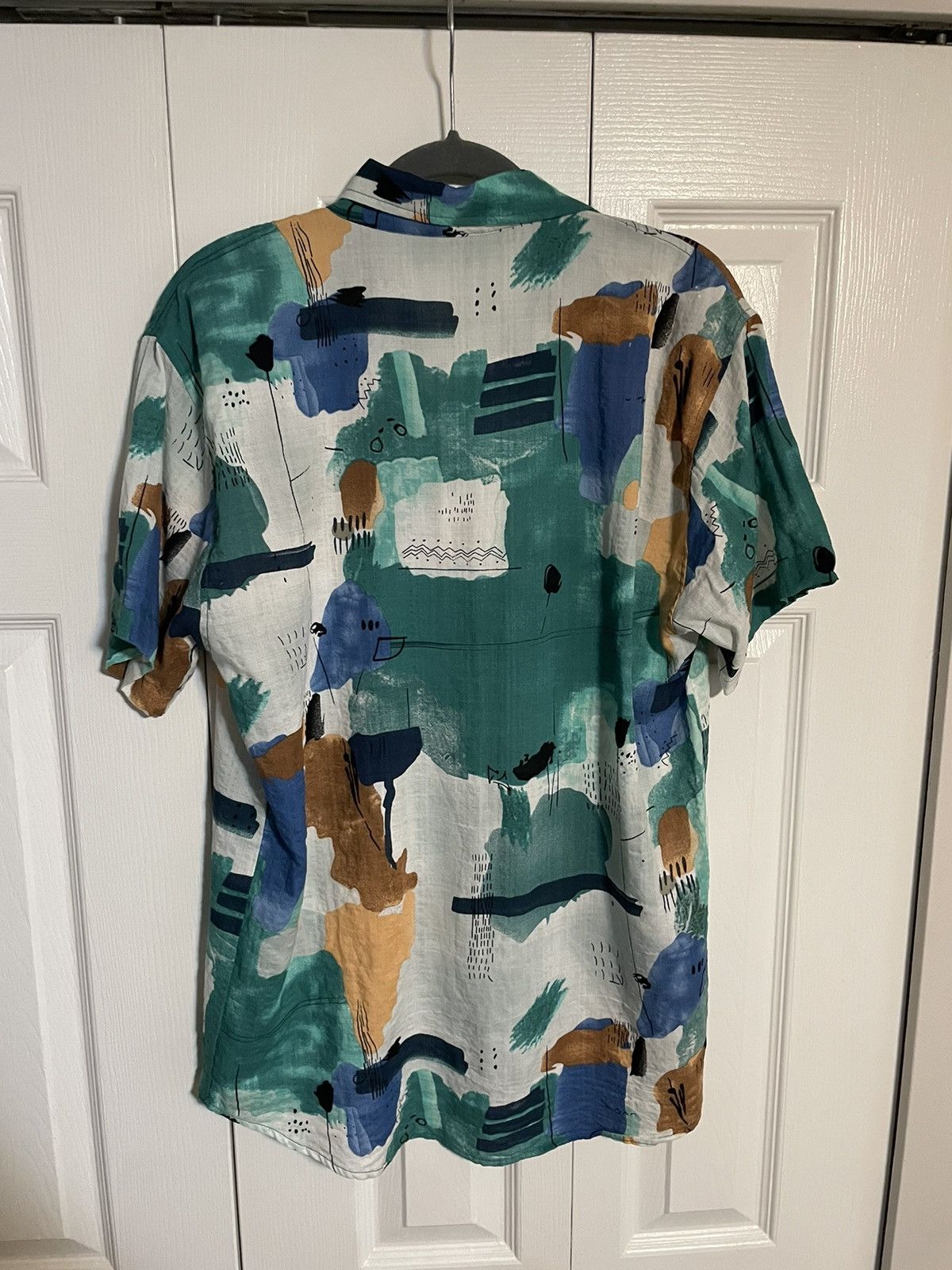 Takashi Murakami Takeshi Button Up Short Sleeve | Grailed