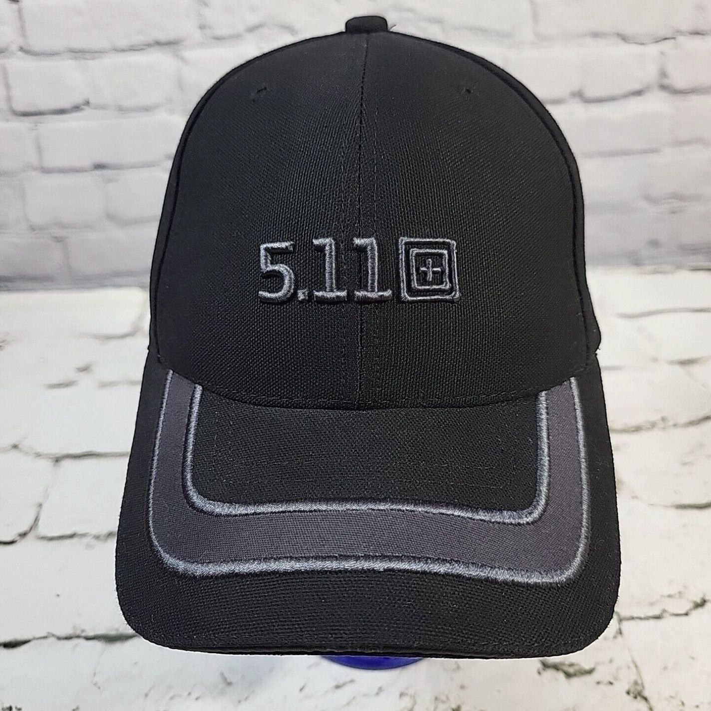 Vintage 5.11 Tactical Series Hat Black Gray Adjustable Ball Cap ...