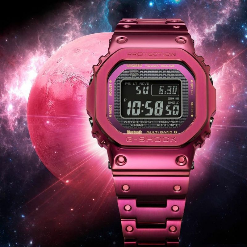 Casio × G Shock G Shock Type Gmw B5000 Red Stainless | Grailed