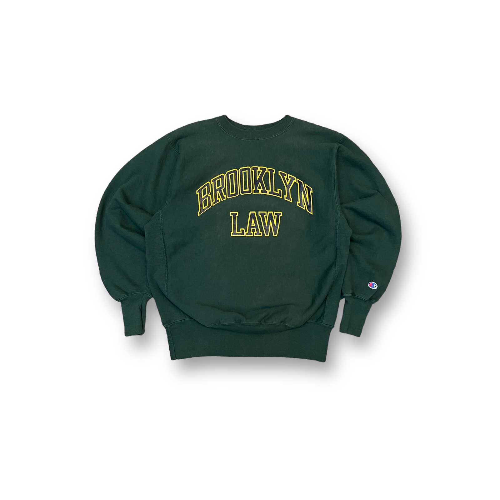 Vintage 90's Brooklyn Law Champion Reverse Weave Sweatshirt | Grailed