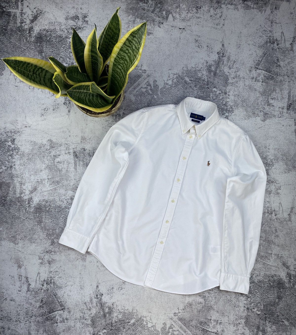 Polo Ralph Lauren White Polo Ralph Lauren Mini Logo Longsleeve PRL ...