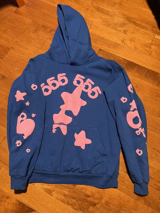 Spider Worldwide Spider blue beluga hoodie | Grailed