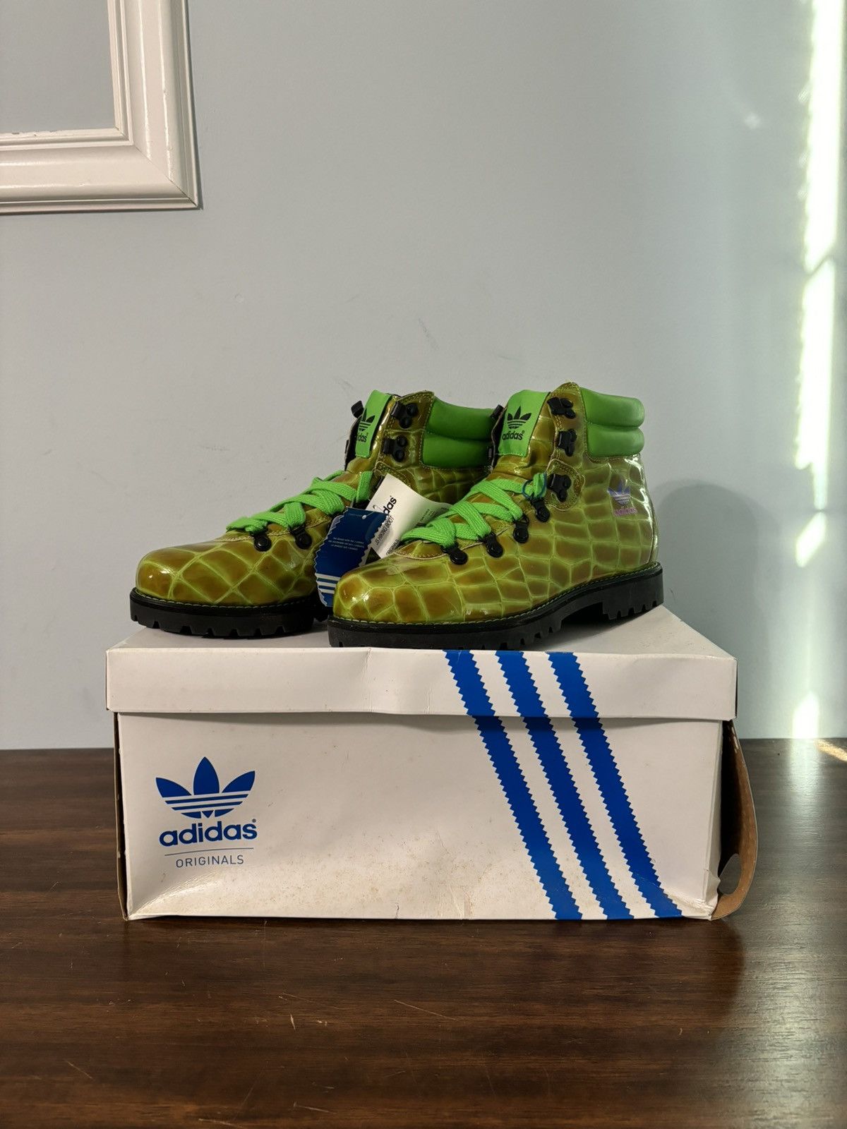Adidas × Designer × Jeremy Scott adidas Jeremy Scott Hiking Boot | Grailed