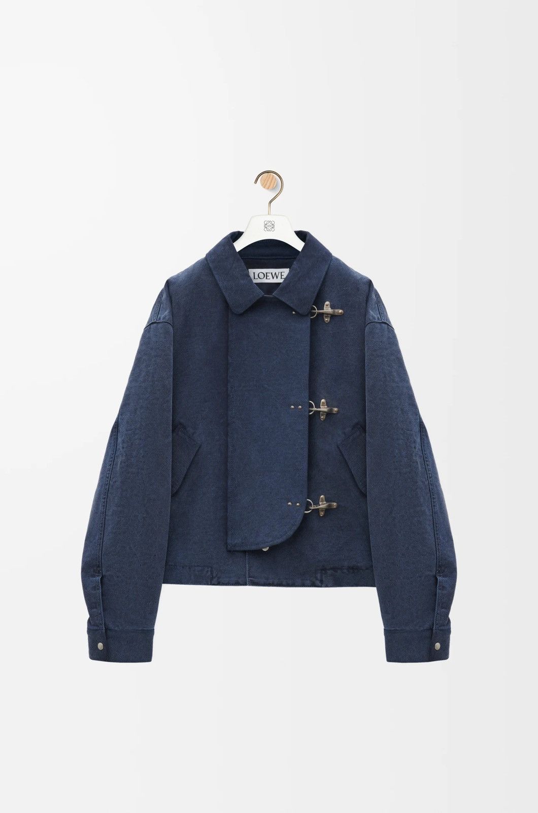 Loewe Loewe Jacket in cotton fireman clasp jacket | Grailed