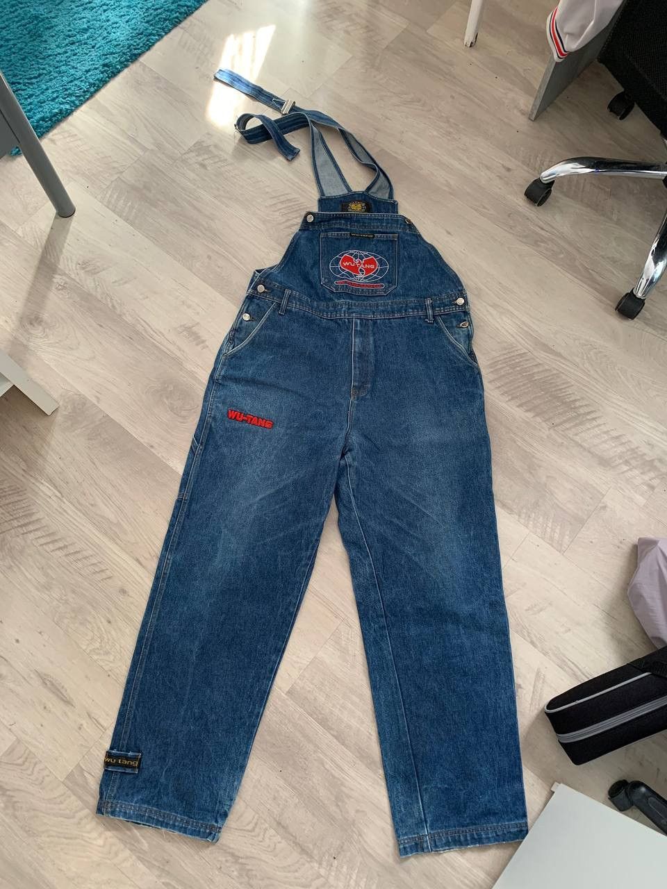 Vintage × Wu Tang Clan × Wu Wear Wu Tang Clan Vintage Overalls Jumpsuit