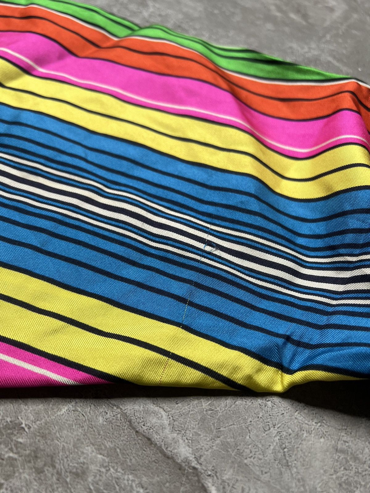 Versace Gianni Versace Rainbow Baroque “Bayadera” Silk Shirt | Grailed