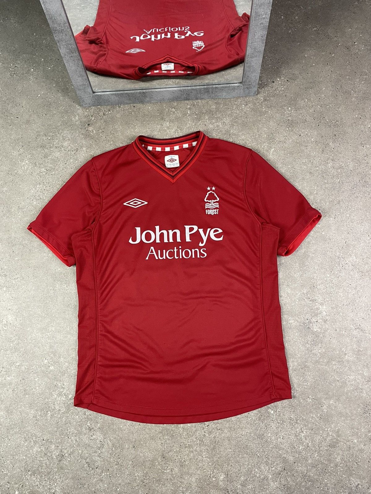 Vintage Nottingham Forest #24 Sharp Home Football Shirt Rare Kit tee ...