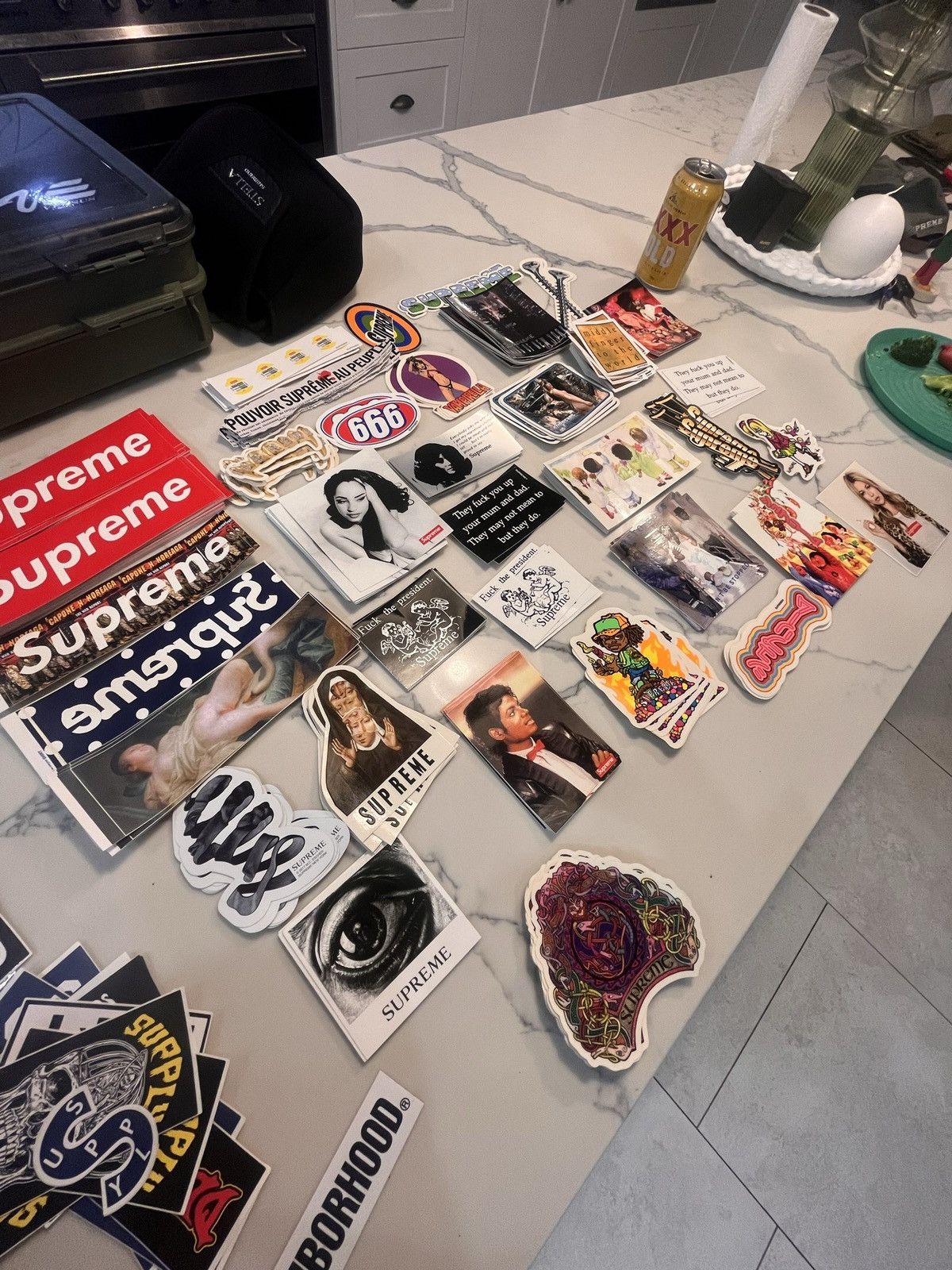 Supreme VERY RARE SUPREME STICKER COLLECTION | Grailed