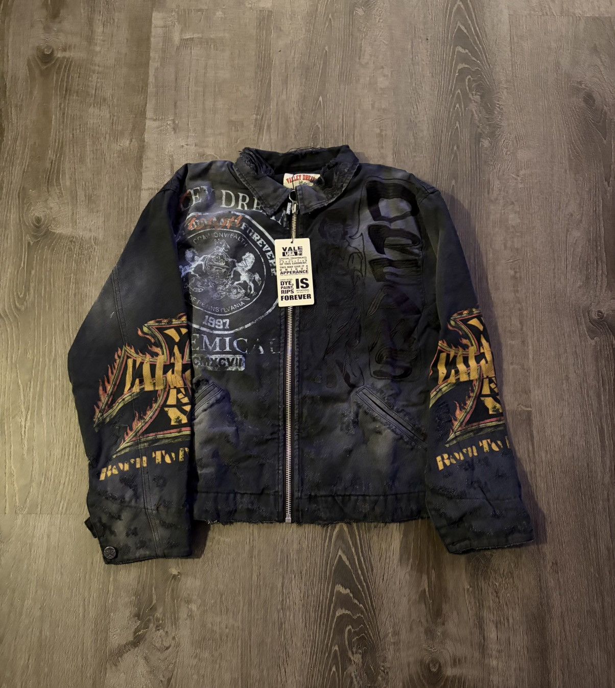 Vale Vale forever construction work jacket | Grailed