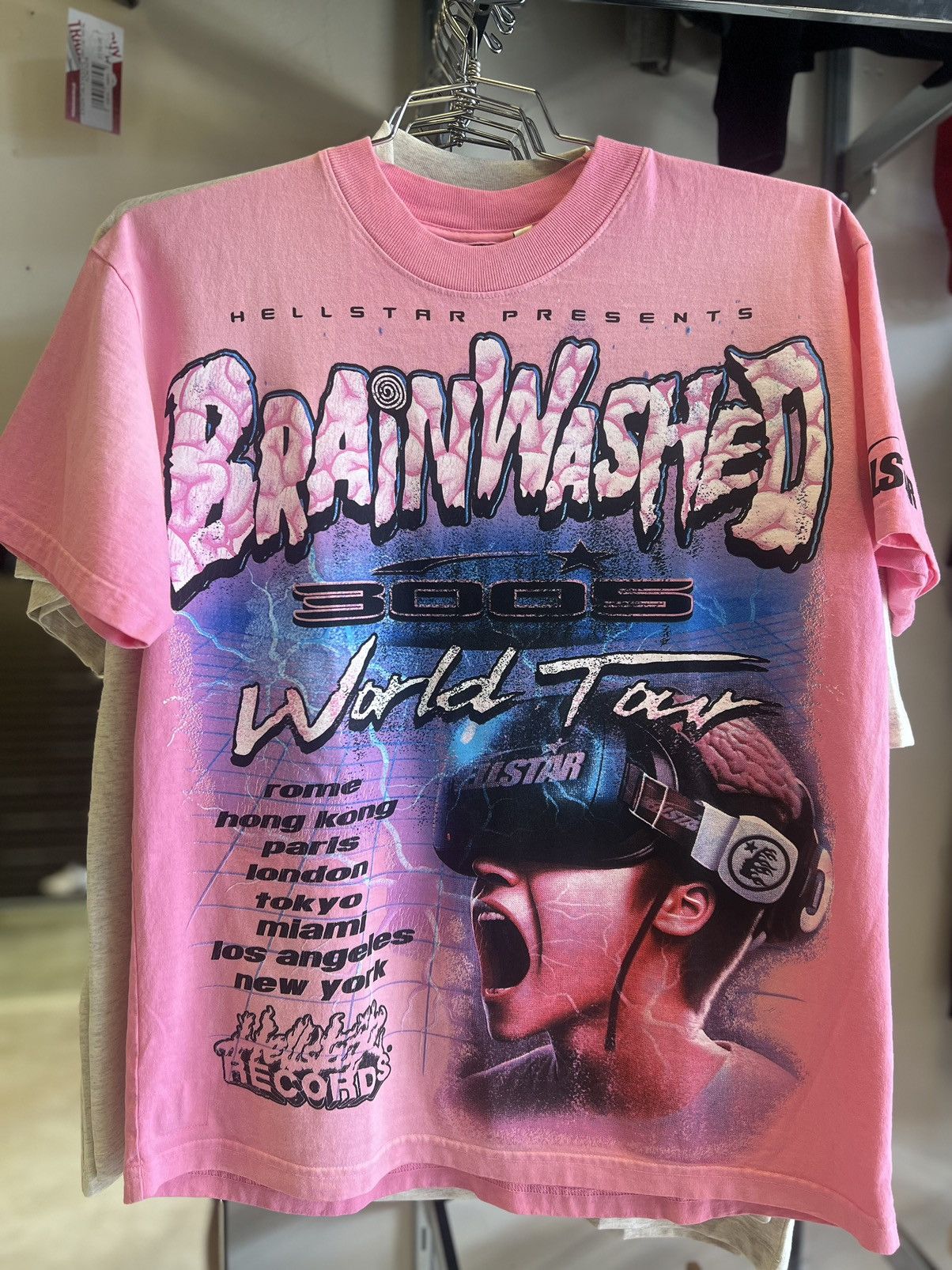 HELLSTAR HELLSTAR Brainwashed World Tour T-Shirt | Grailed