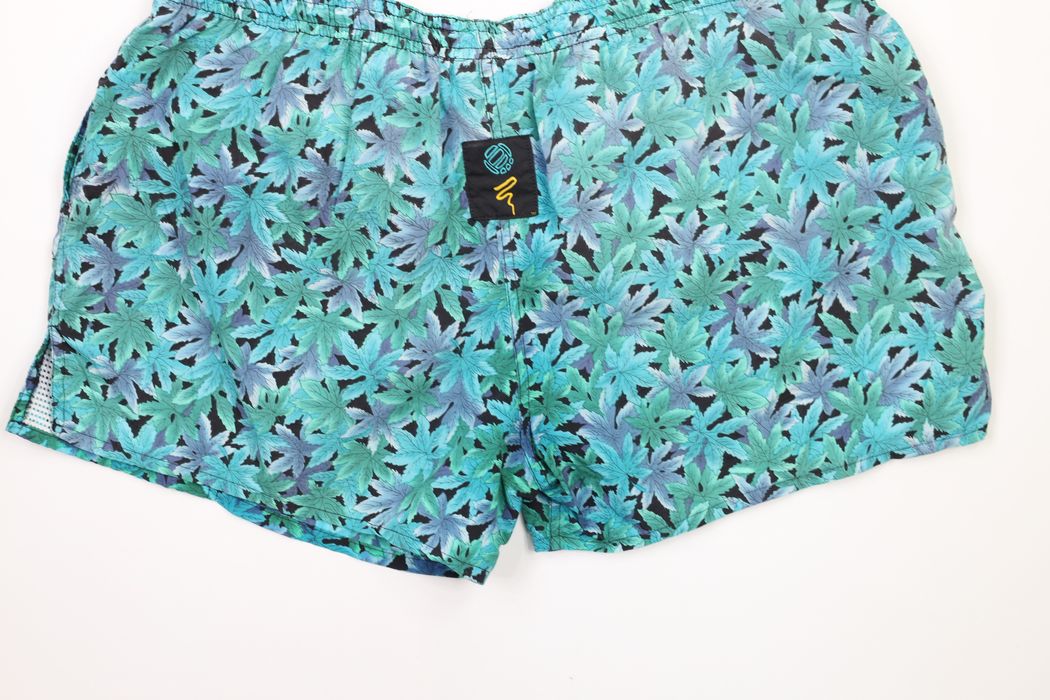 Vintage Vintage 90s Streetwear Marijuana Lined Volleyball Shorts | Grailed