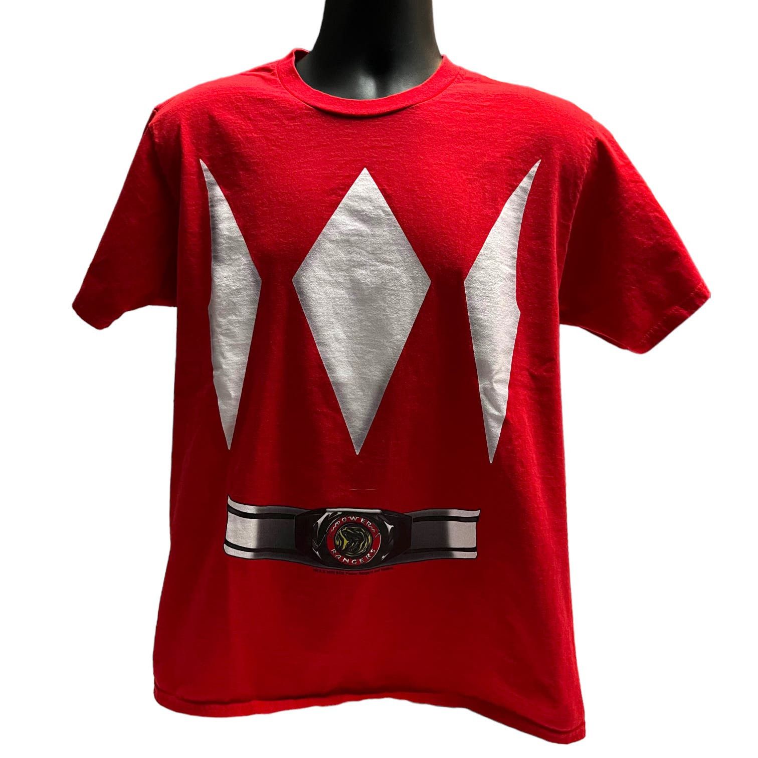 Other Red Power Ranger T-shirt Mighty Morphin Power Rangers 2XL | Grailed