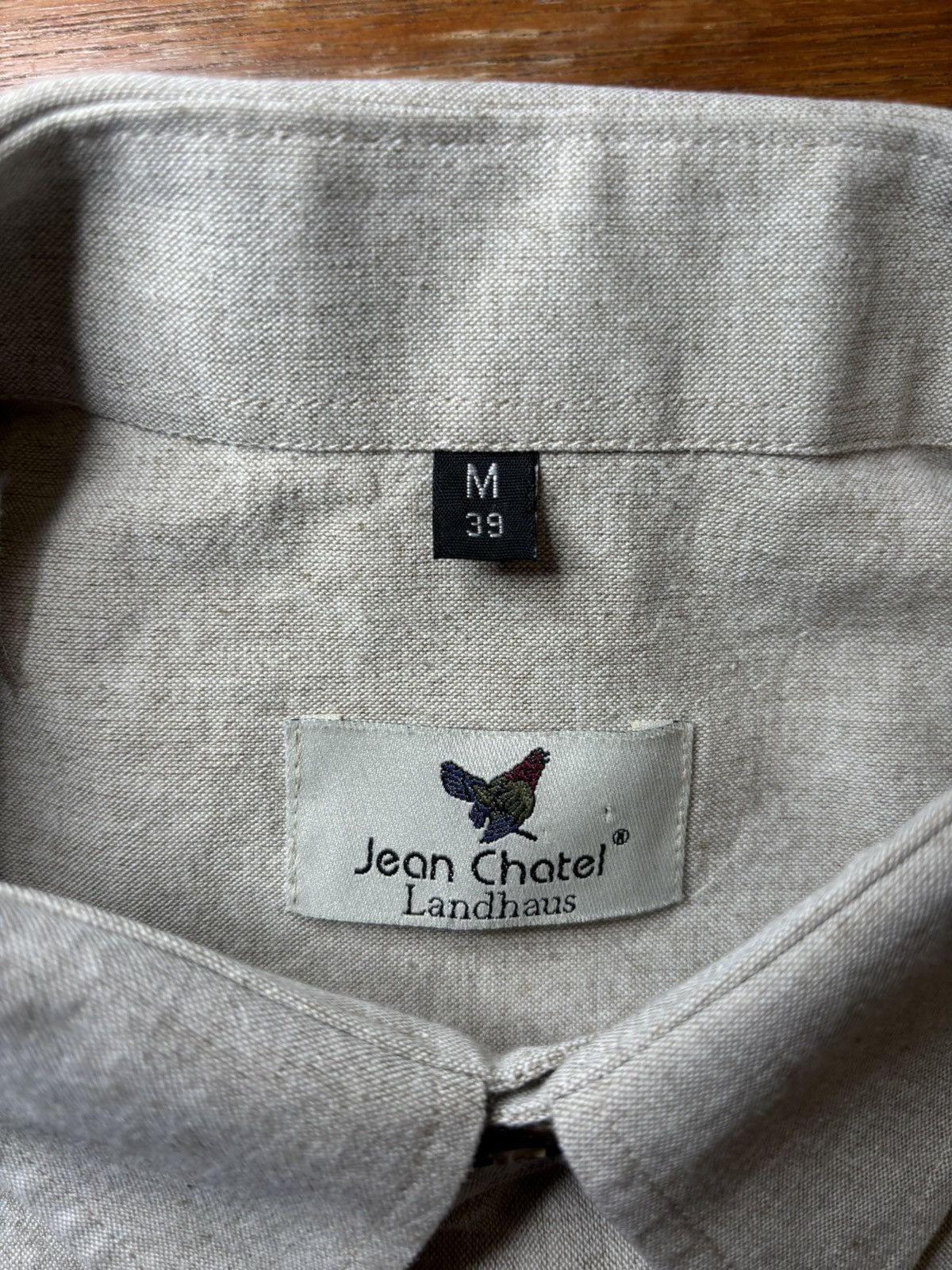 Other Jean Chatel Landhaus beige embroidery button up | Grailed