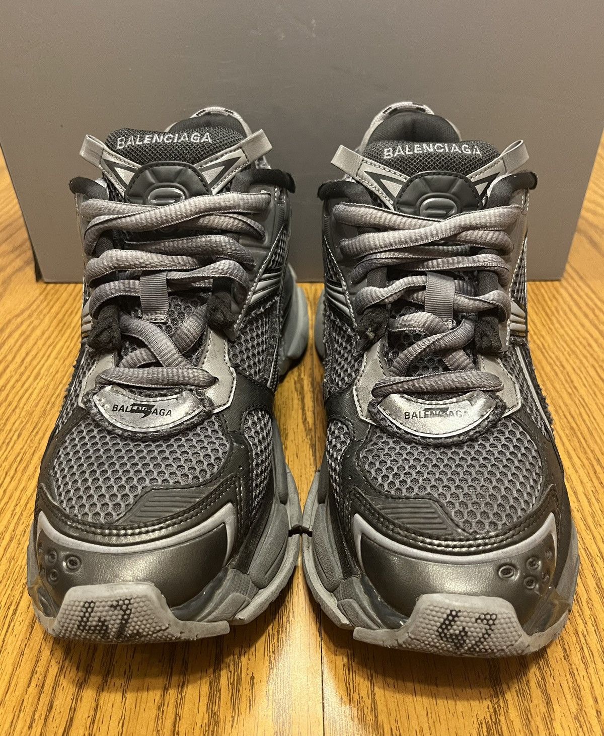 Balenciaga Balenciaga Runner Sneaker (Dark Grey, Black) | Grailed