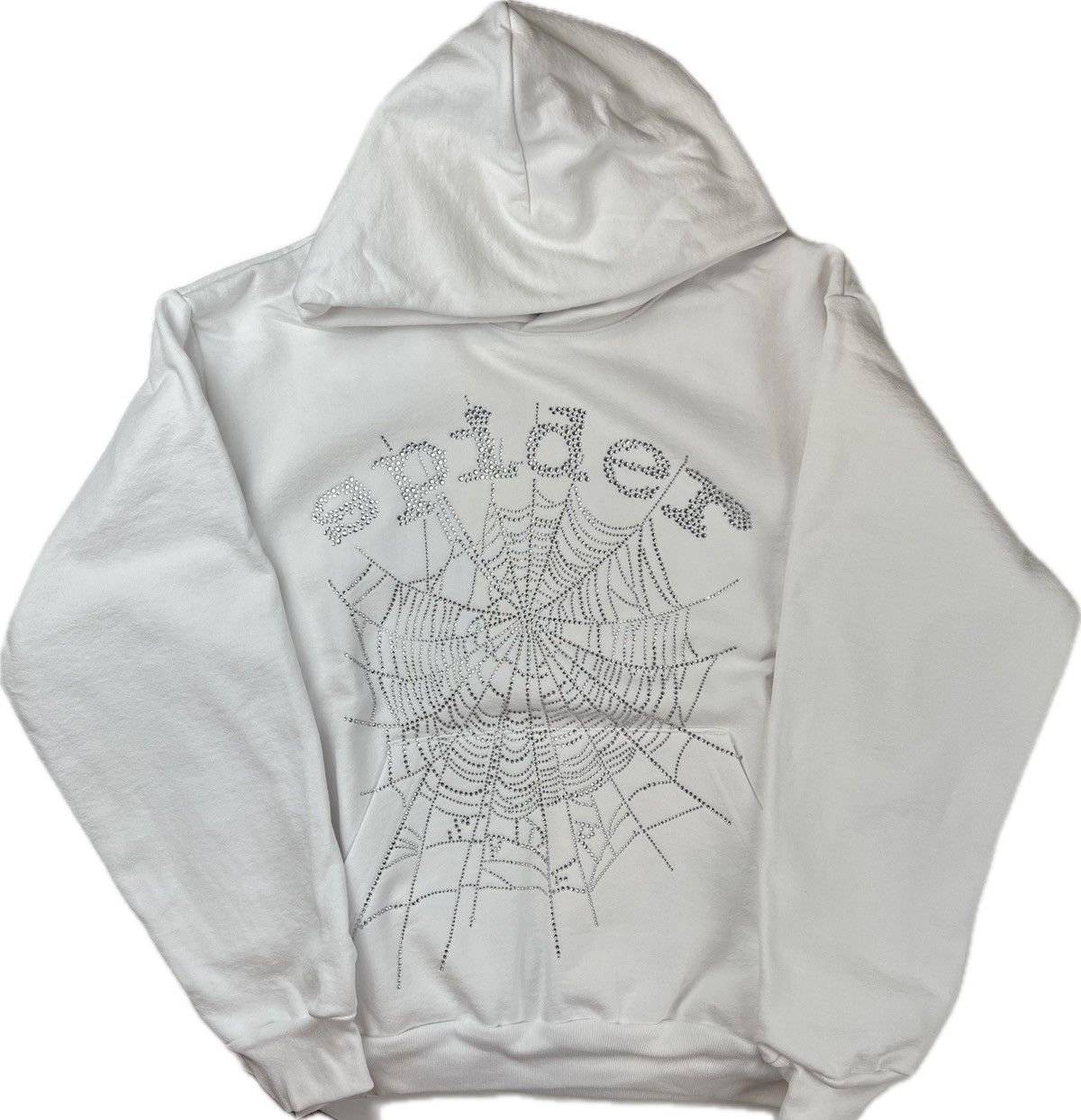 Spider Worldwide Sp5der OG Rhinestone Hoodie | Grailed