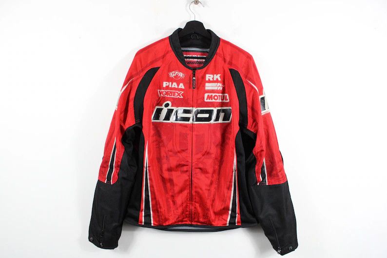 Vintage Vintage Motocross Jacket / Padded Dirt-Bike Racing Coat | Grailed