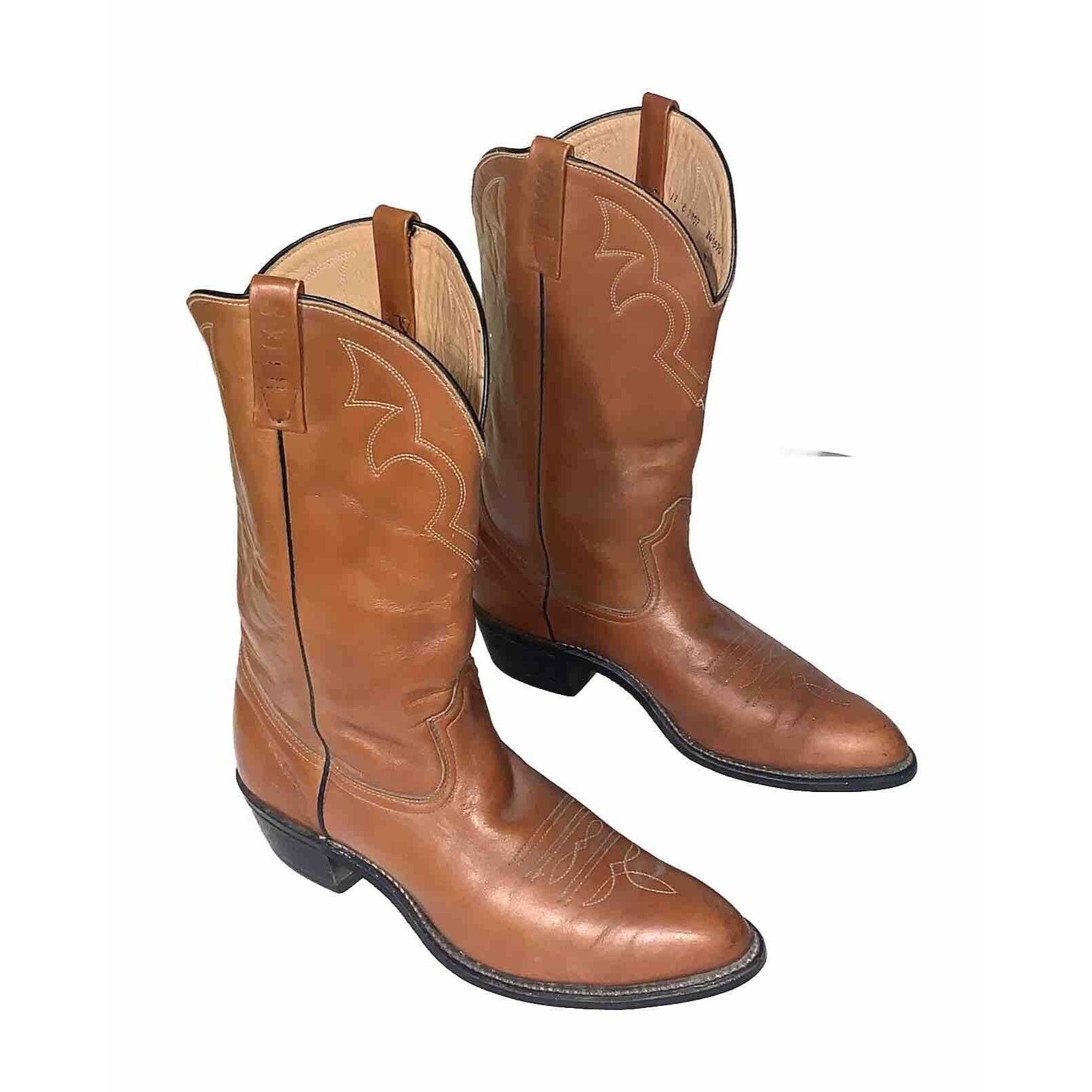 Red Wing Red Wing Pecos Mens Size 12B Brown Cowboy Western Work Boot ...