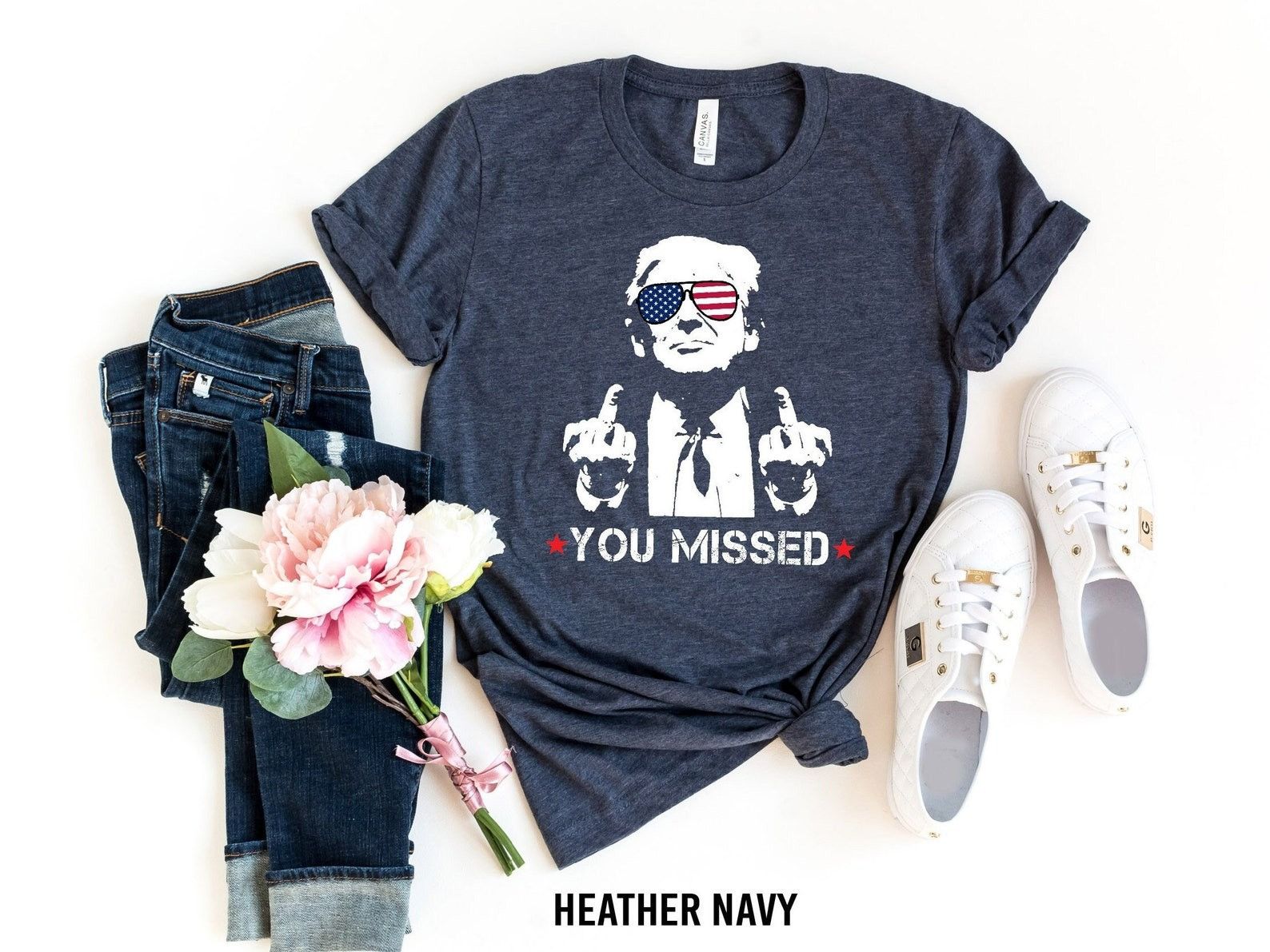 Designer × The Unbranded Brand Tru mp Shirt, You Mis sed Tru mp Shirt ...