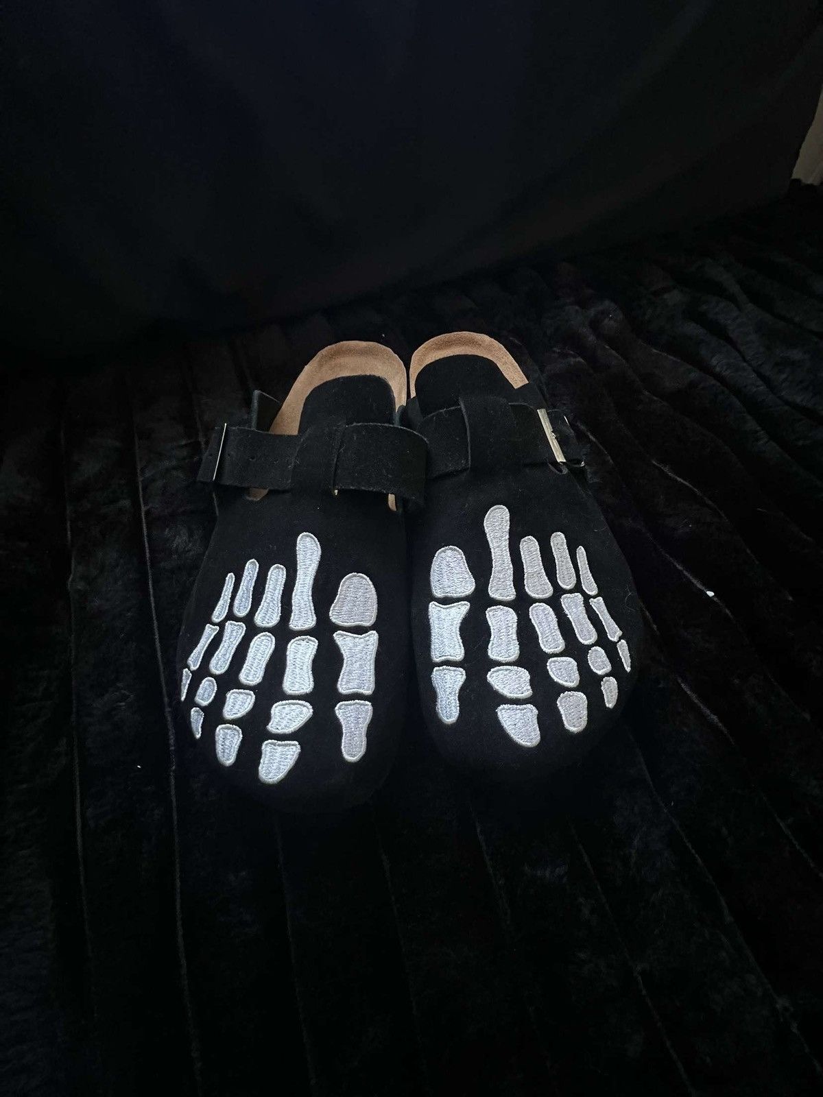 Birkenstock Black Skeleton Clogs | Grailed