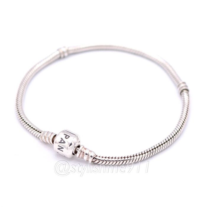 pandora Authentic PANDORA Moments Barrel Clasp Charm Bracelet | Grailed