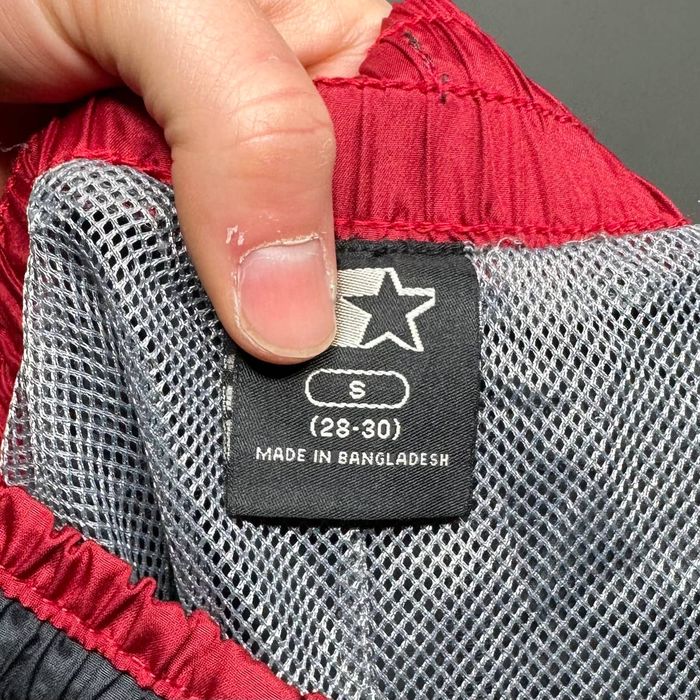 Vintage Vintage Starter Track Pants Grey Polyester Sweatpants 90s | Grailed