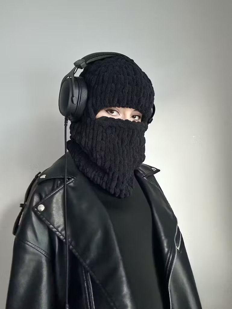 Japanese Brand Black balaclava . Ski mask . Full face mask | Grailed