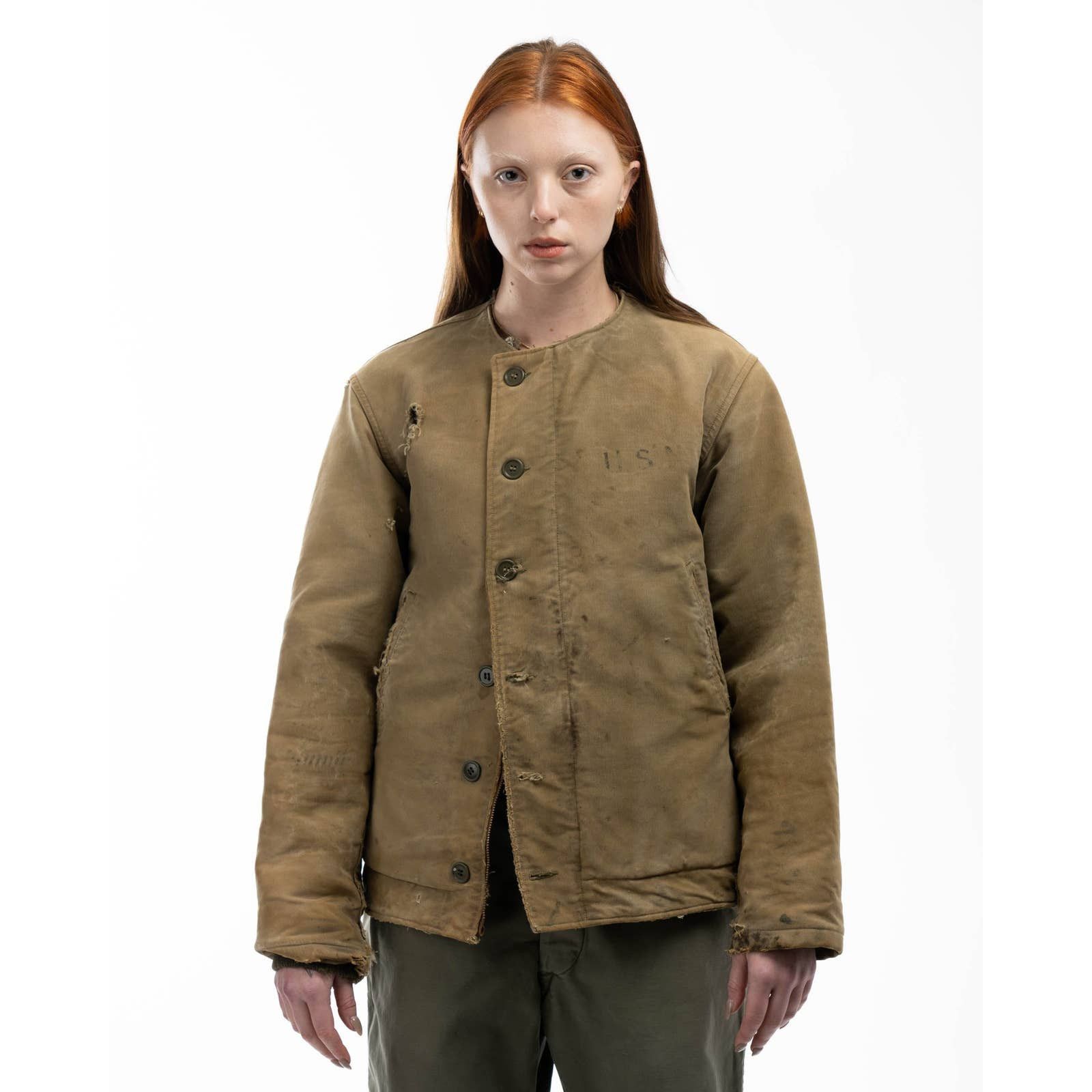 Vintage WW2 USN N-1 Deck Jacket - Large | Grailed