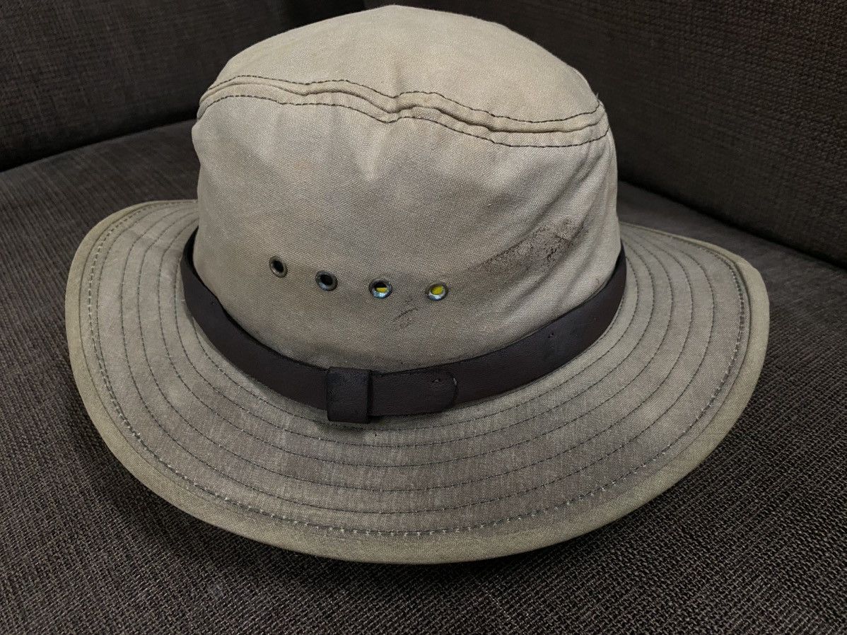 Filson Vintage 80s Filson Waxed Cotton Tin Cloth Boonie Hat USA | Grailed