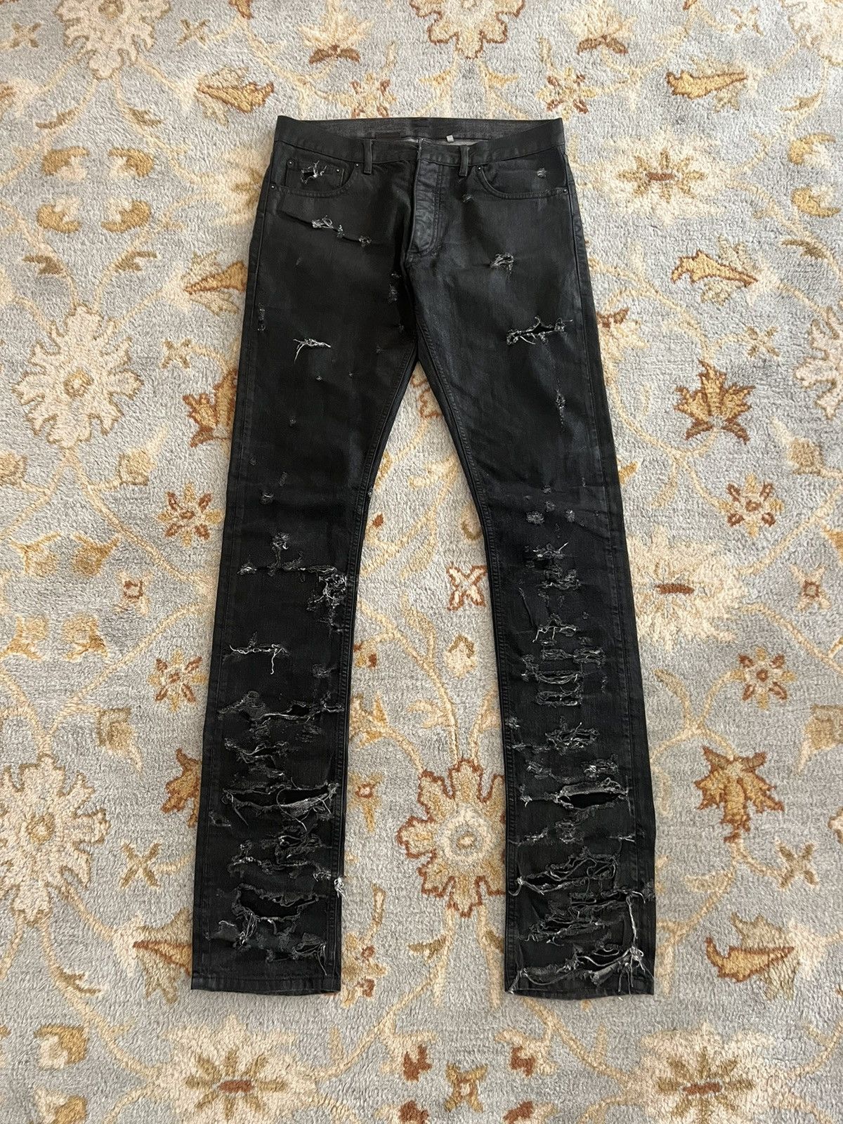 Dior Dior Homme SS04 strip denim | Grailed