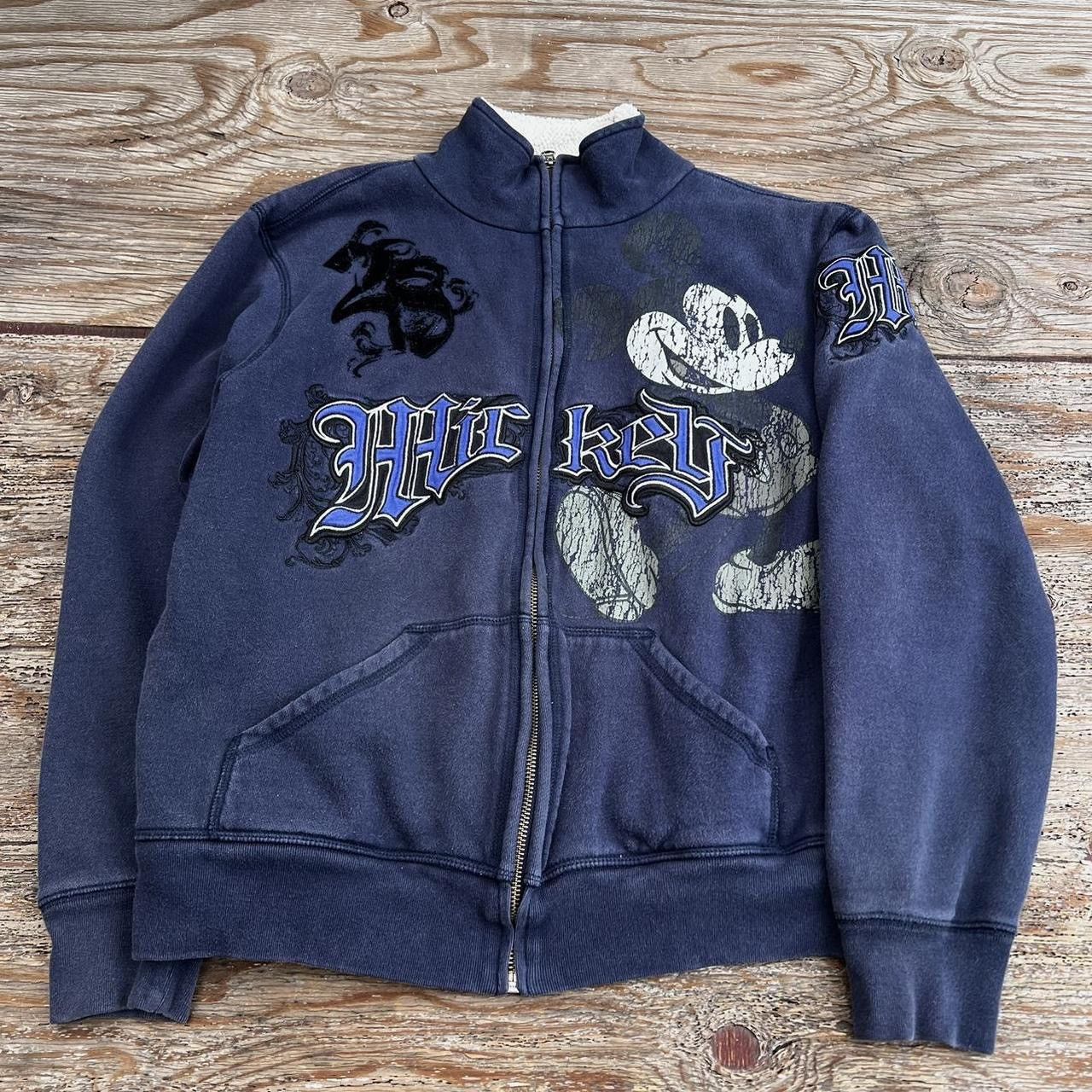 Vintage Cyber Mall Y2K Disney Mickey Mouse Zip Up | Grailed