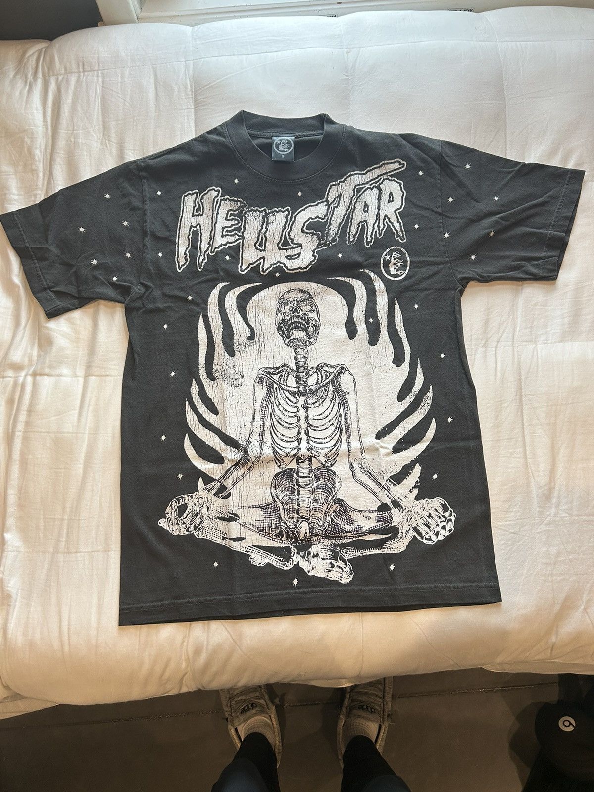 HELLSTAR Hellstar Inner Peace Vintage Black Tee | Grailed