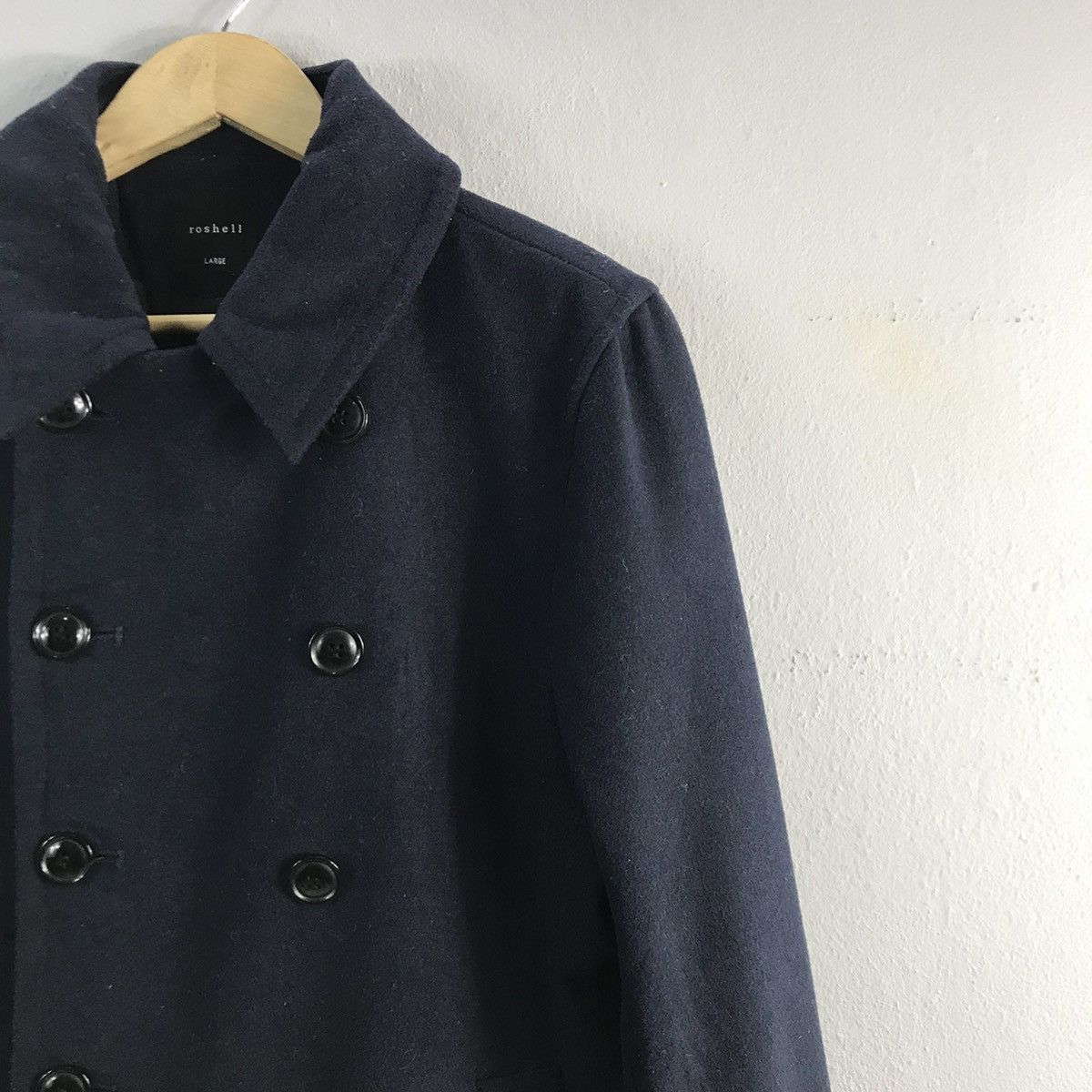 Japanese Brand Roshell Japan Duffle Peacoat Wool Coat Style Jacket ...
