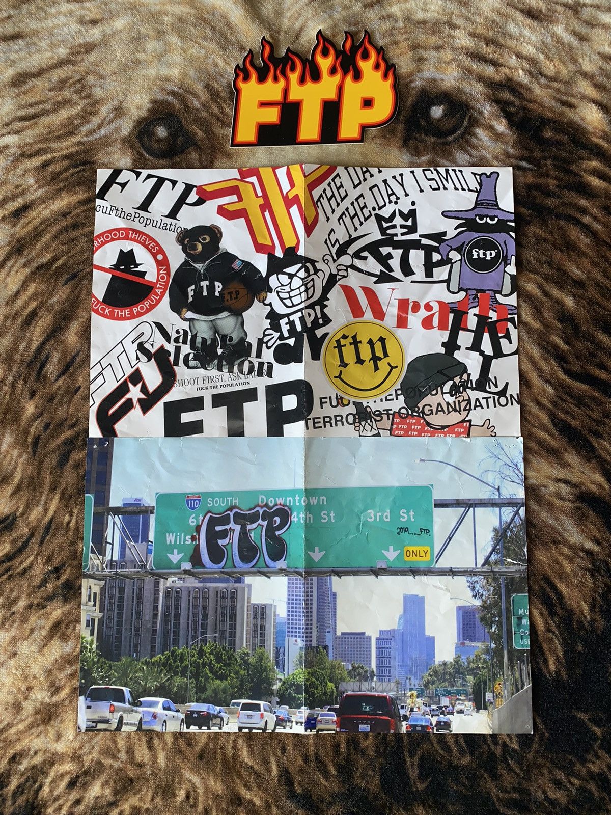 Fuck The Population (BUNDLE) 2 FTP Posters and Giant Sticker | Grailed