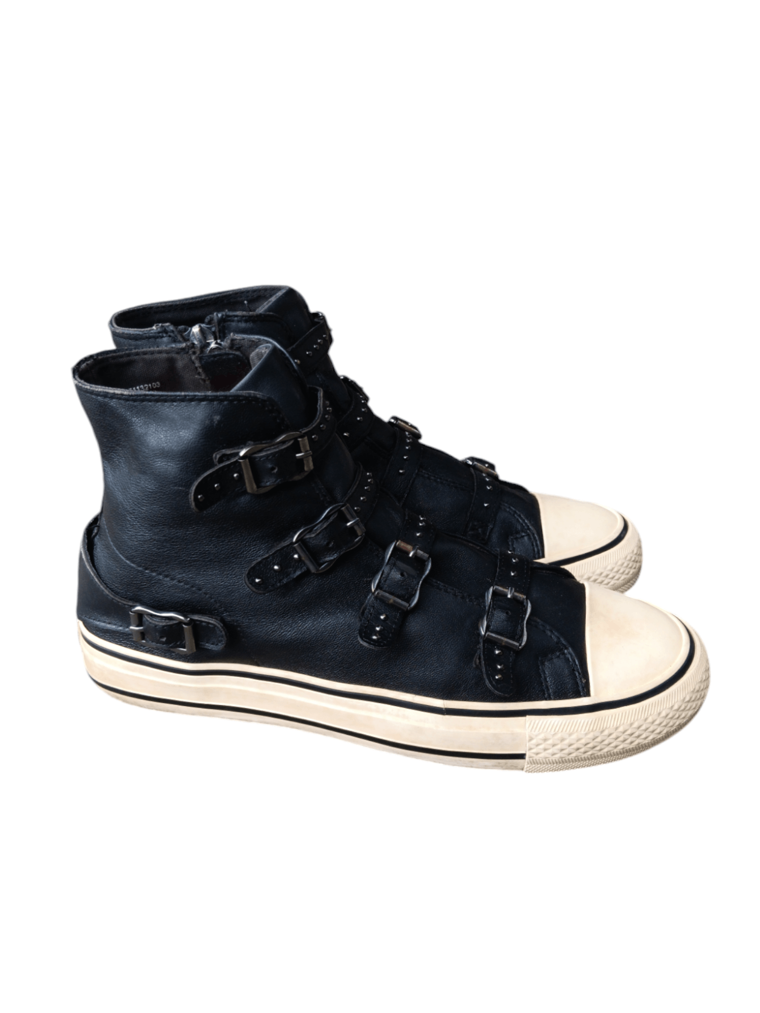 Ash × If Six Was Nine × Japanese Brand Ash vintage belted punk hi top ...