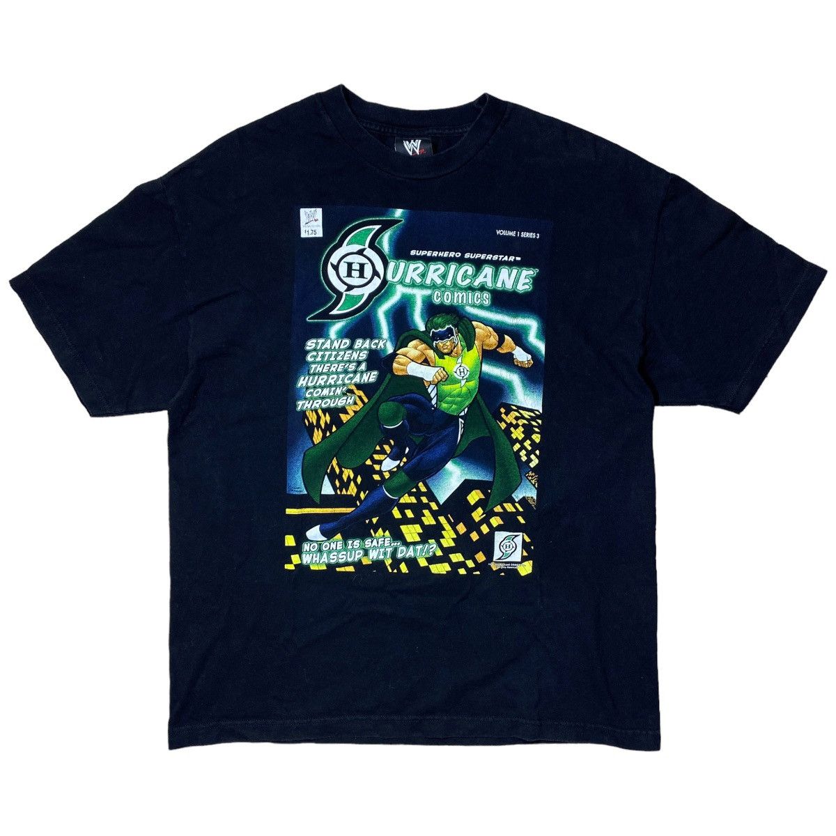 Streetwear × Vintage × WWE VINTAGE 2003 WWE HURRICANE wrestling shirt ...