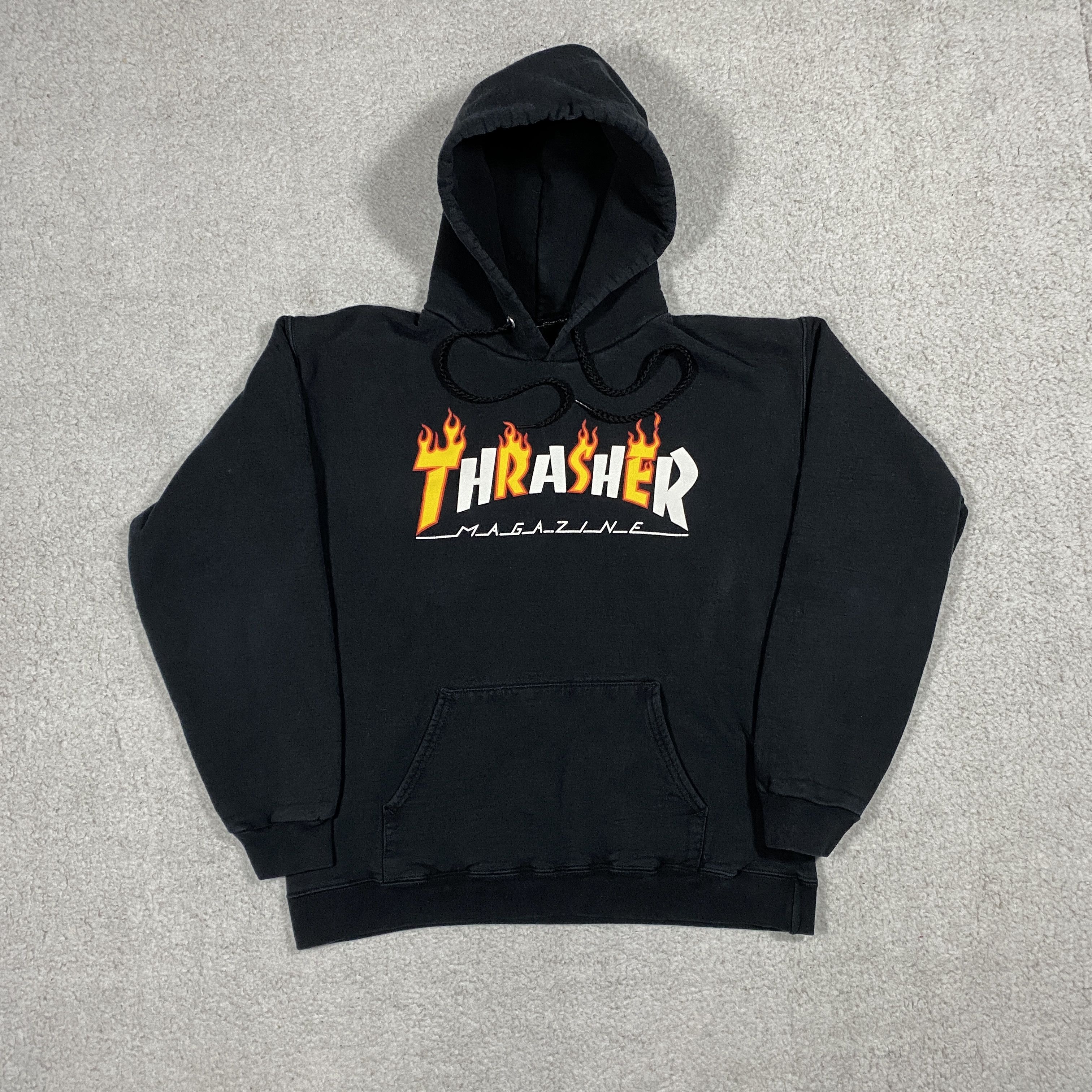 Thrasher Thrasher Magazine Hoodie Flames | Grailed