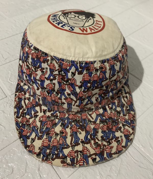 Vintage Vintage 90s Where’s Wally Hat, Where’s Waldo Hat | Grailed