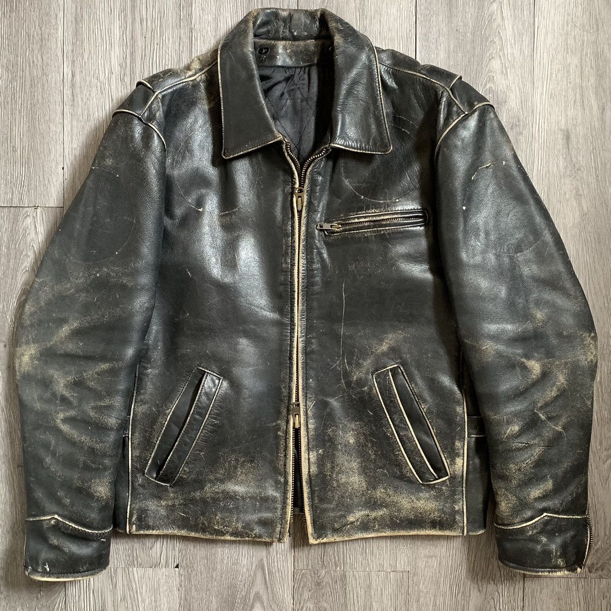 Harley Davidson × Leather Jacket × Vintage VINTAGE HARLEY DAVIDSON ...