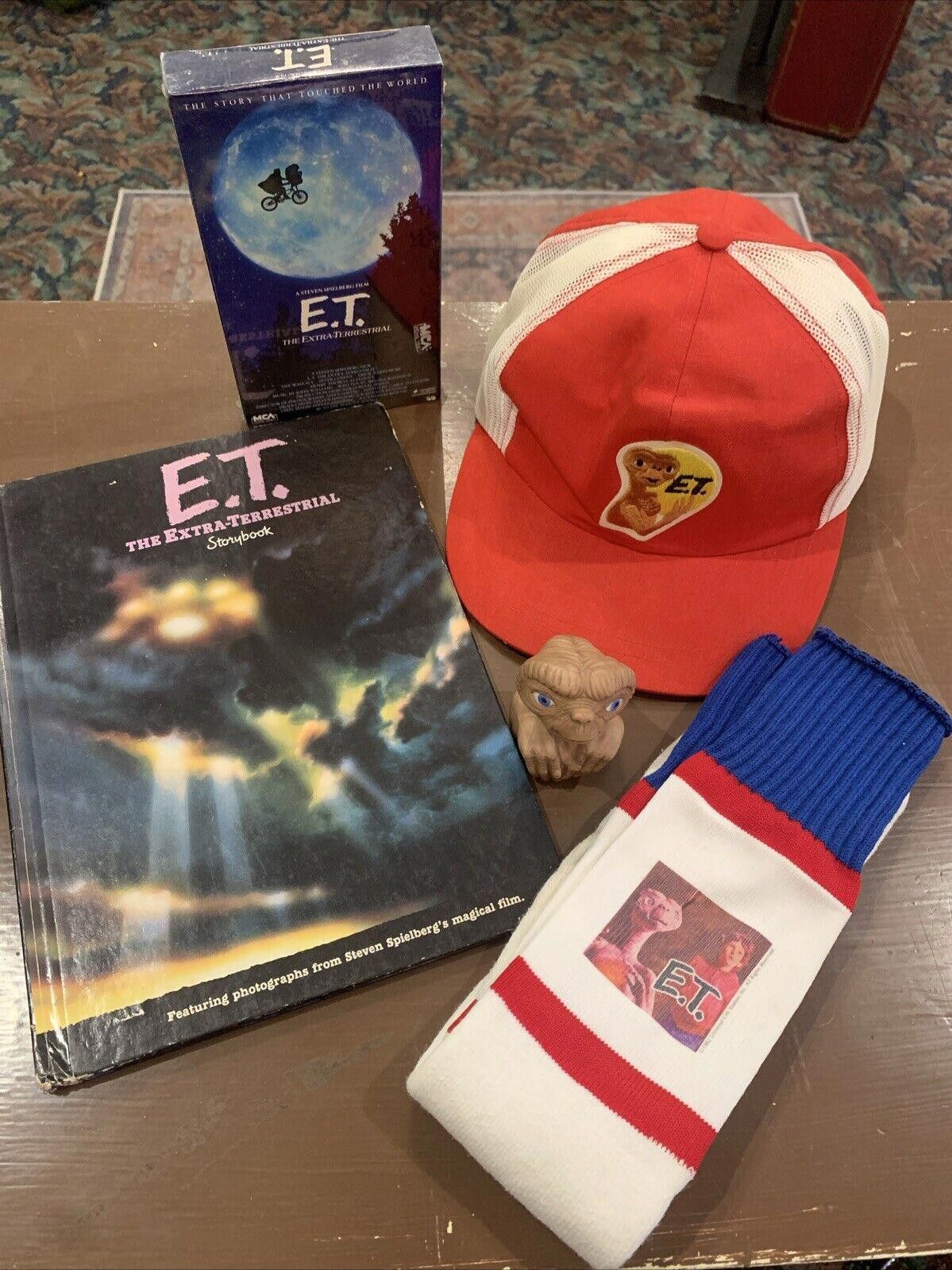 Designer E.T. Collection Included Hat, Book, Socks, VHS, And Avon | Grailed