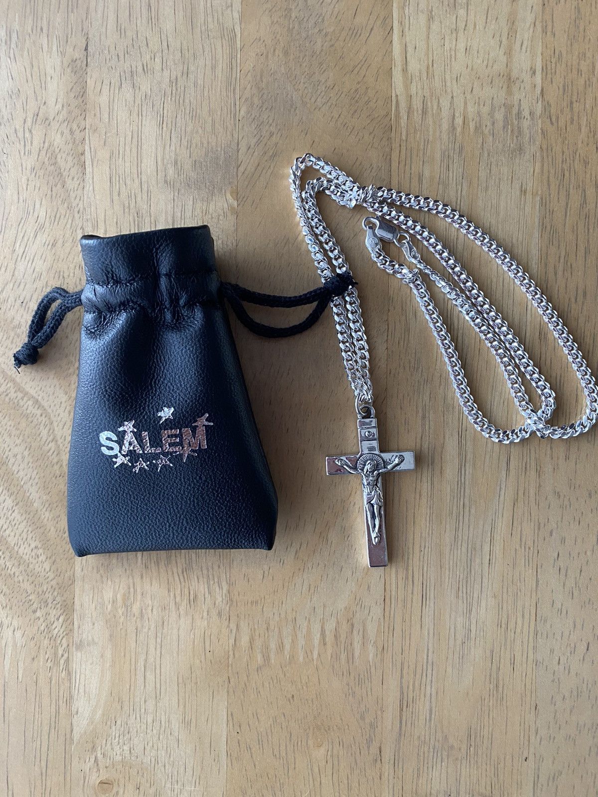 Haunted Mound × S4LEM SALEM Silver Cross Chain | Grailed
