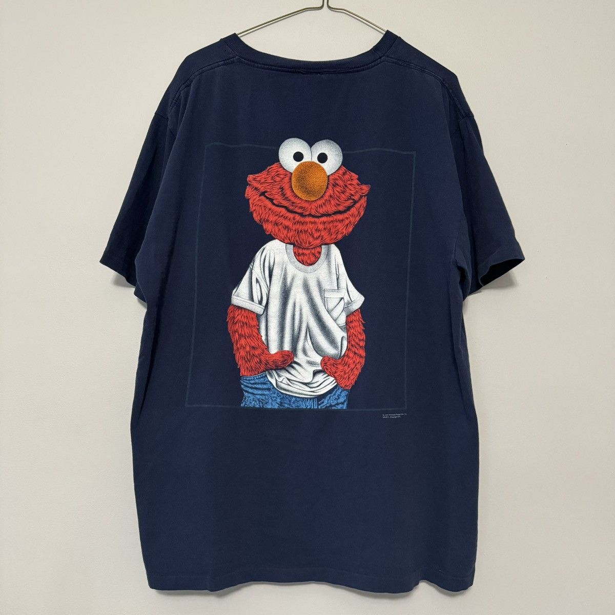 Vintage VINTAGE 90s ELMO SWEAR SESAME STREET JIM HENSON CHANGES TEE ...
