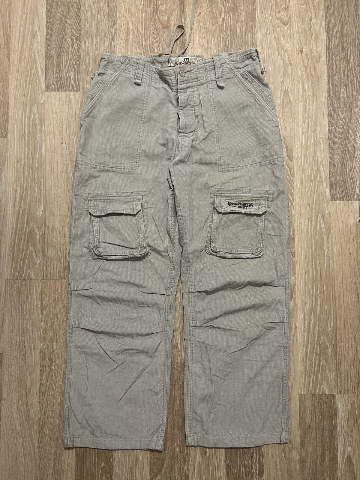 Avant Garde × Japanese Brand × Vintage Vintage corduroy fishbone ...