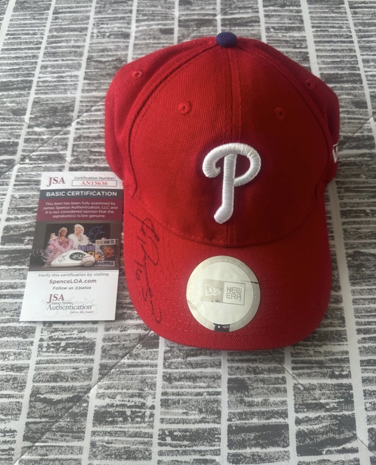 Vintage Philadelphia Phillies JSA Signed Baseball Hat Cap | Grailed
