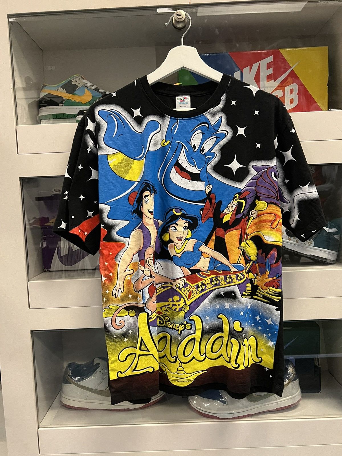 Vintage Vintage BOOTLEG Aladdin Tshirt | Grailed