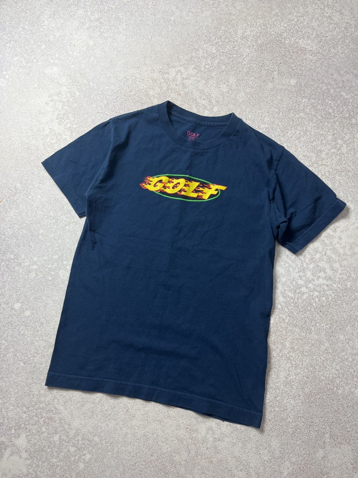 Golf Wang × Streetwear × Tyler The Creator Golf Wang Oval Flame Tee 🔥 ...